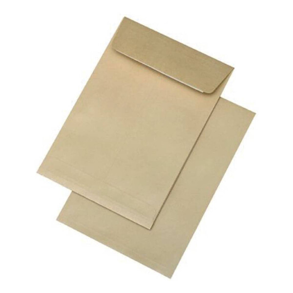 MAILMEDIA Faltentaschen, B5, ohne Fenster, 20 mm-Falte, Spitzboden ...