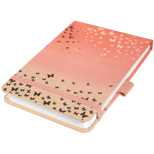 sigel Notizblock Jolie Beauty "Butterfly Confetti Peach" | Kopierpapier.de