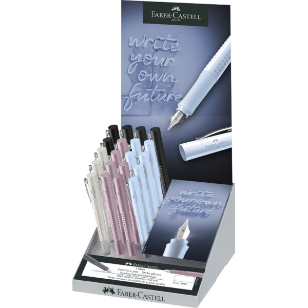 FABER-CASTELL Füllhalter GRIP 2010 M, im Display | Kopierpapier.de
