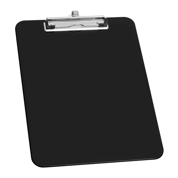 WEDO Klemmbrett mit Stiftehalter, A4, schwarz, 227x329 mm | kopierpapier.de