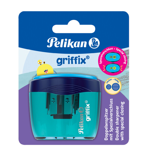 Pelikan giffix Doppel-Spitzdose, auf Blisterkarte