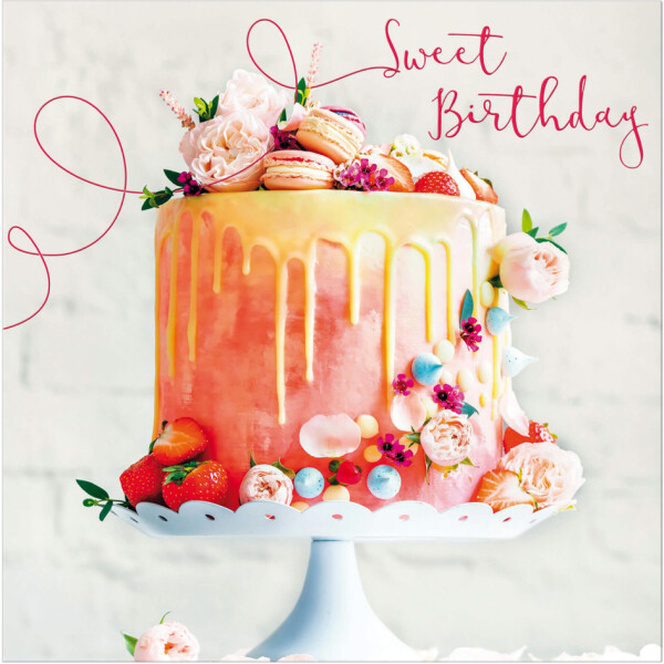 SUSY CARD 3D-Geburtstagskarte "Torte" | Kopierpapier.de