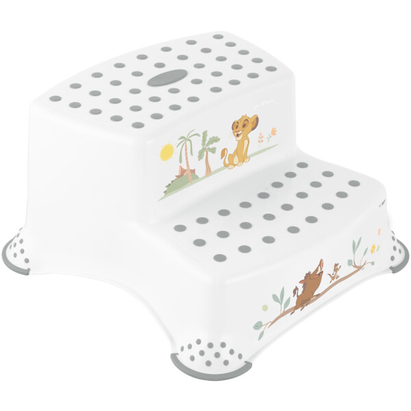 keeeper kids Tritthocker "igor lion king", zweistufig, weiß ...