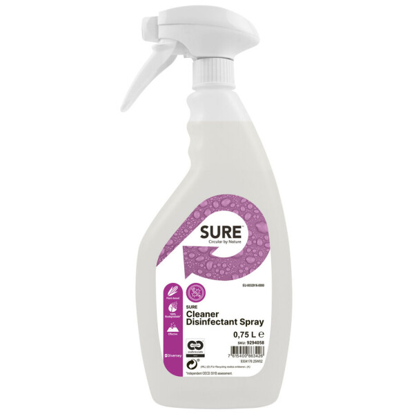 SURE Desinfektionsreiniger "Cleaner Disinfectant", 5 Liter ...