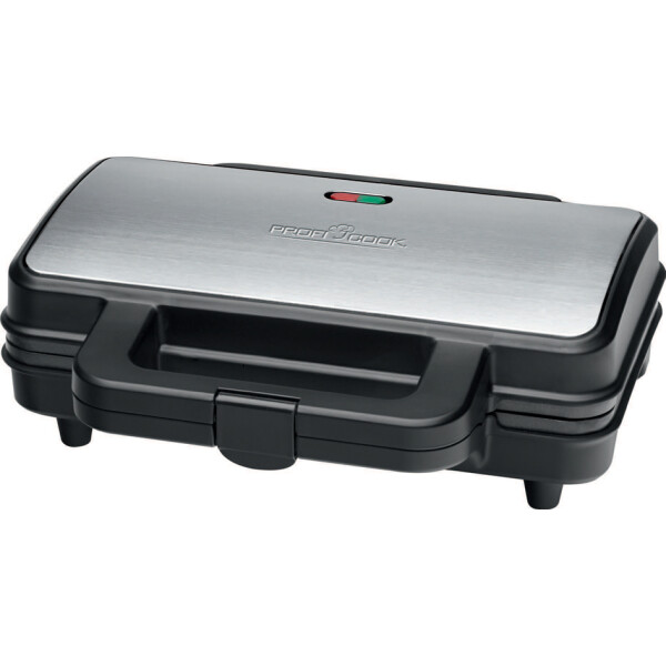 PROFI COOK Sandwichtoaster PC-ST 1092, Edelstahl schwarz | Kopierpapier.de